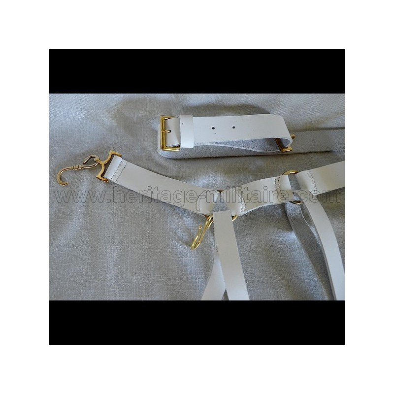 Saber belt for guard light cavalry complet