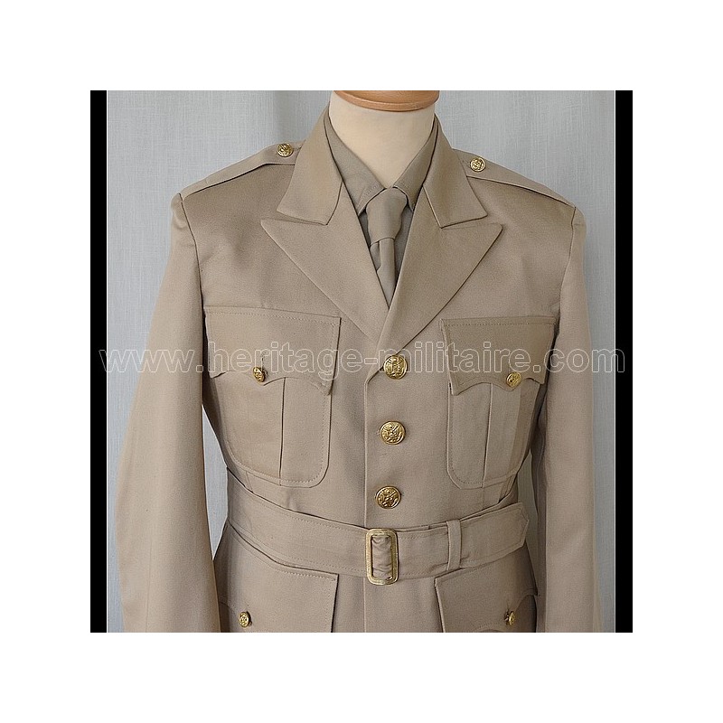 WWII US Officer dress Tunic "CHINO" Pacific