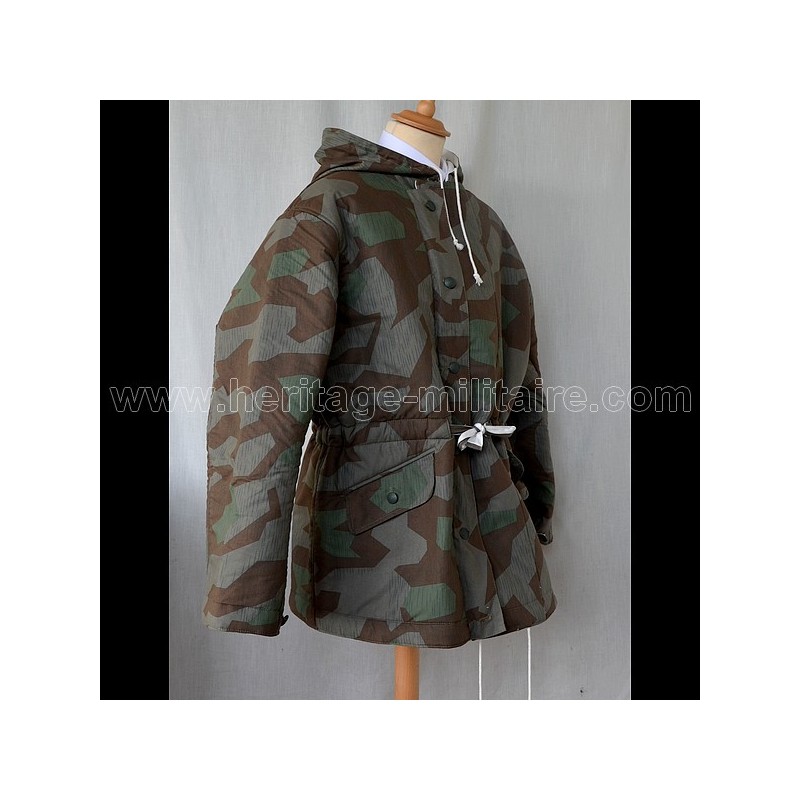 Parka Splinter Camo Reversible Allemand WWII