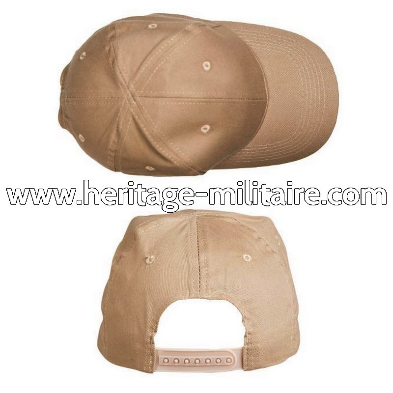 Baseball cap sand
