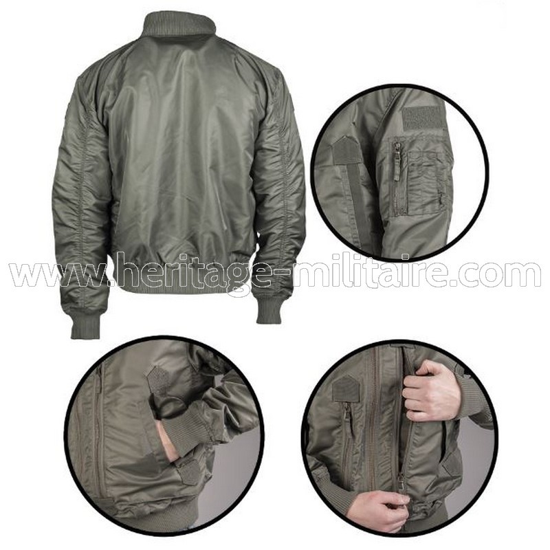 US tactical jacket OD green