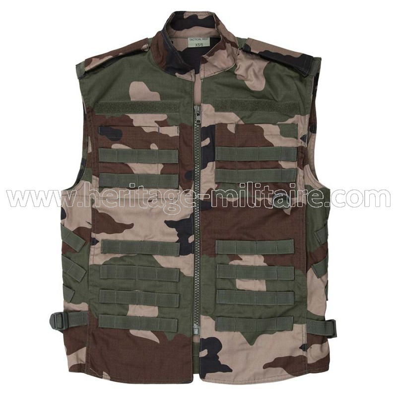 Tactical vest USMC with belt black