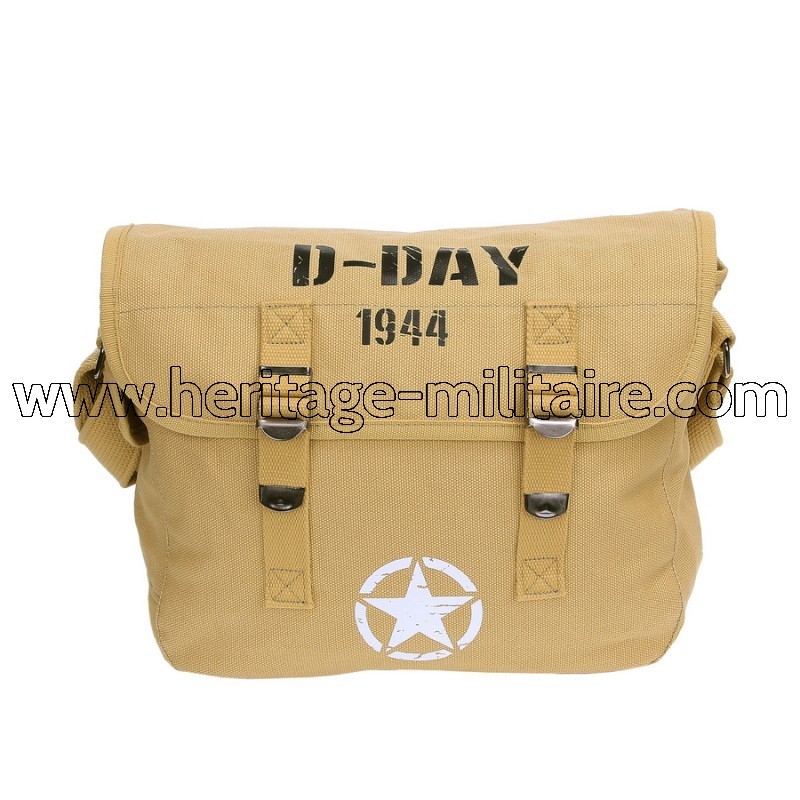 Sac besace D-Day 1944 sable