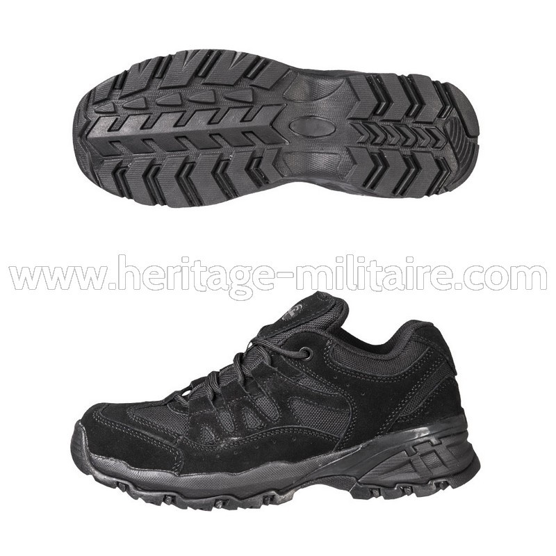 Squad boots low black