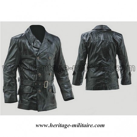 Prussian leather jacket pilot WWI