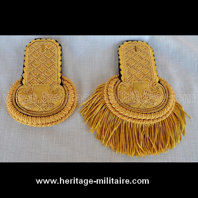 Officer's Epaulettes "Etat-Major" Lieutnant or Captain N1er