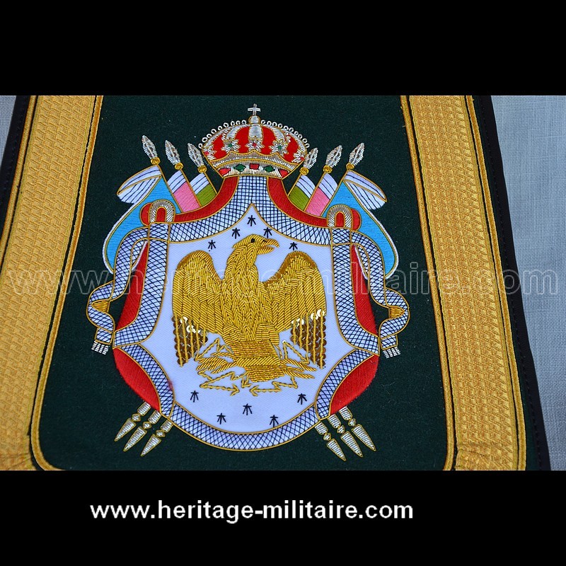 Officer sabretache hunter horse of the guard N1er