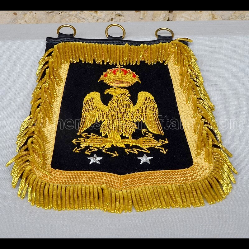 Officer sabretache 7th Hussard revolutionary era