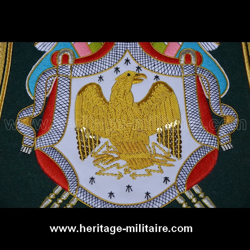 Officer sabretache hunter horse of the guard N1er