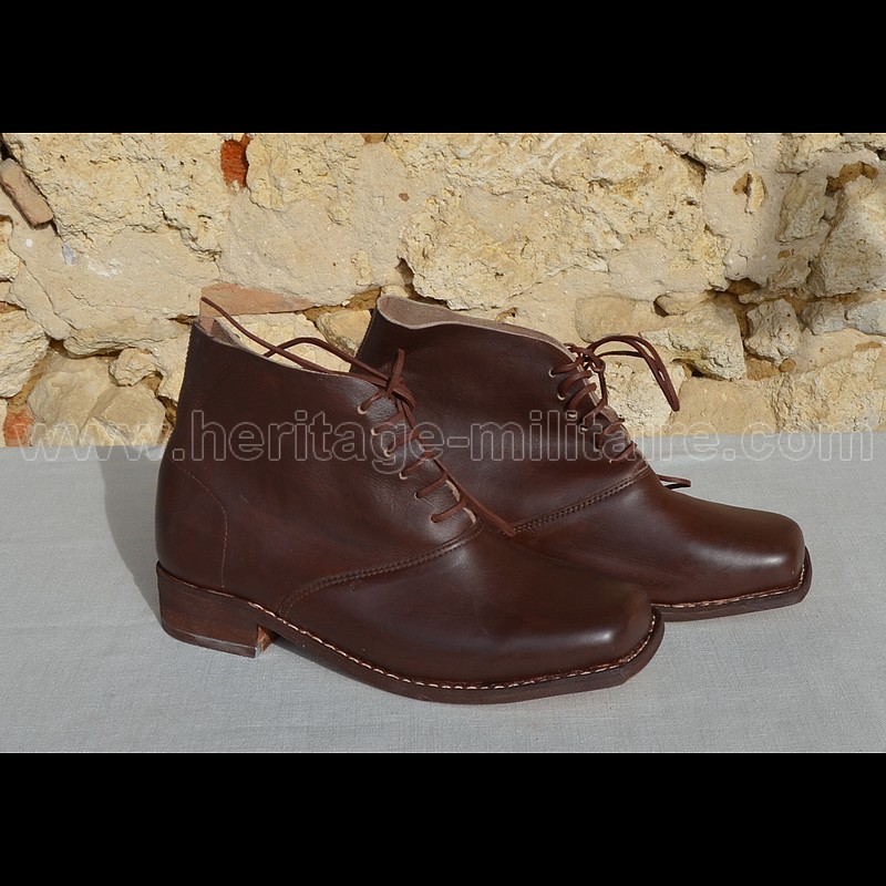 Brodequins d'infanterie modèle n°3 Marron
