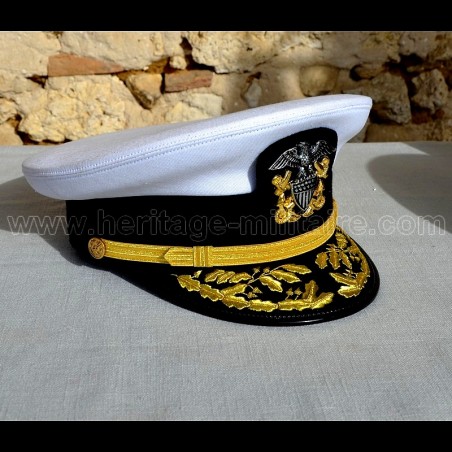 Admiral Officer's Cap USN "Summer" WWII
