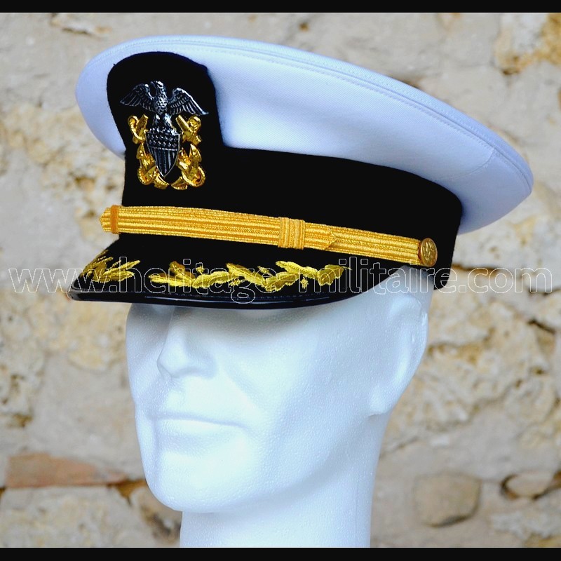 Captain / Commander Officer's Cap USN "Summer" WWII