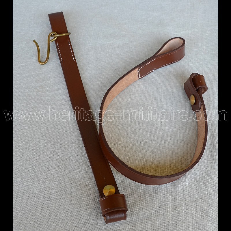 Ceinturon de cavalerie MARRON CLAIR