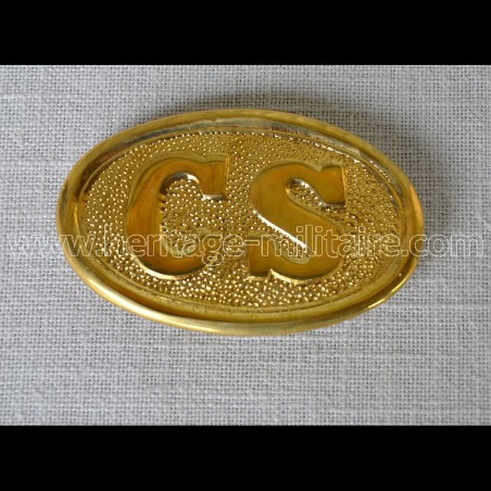 Buckle oval with 3 hooks CS