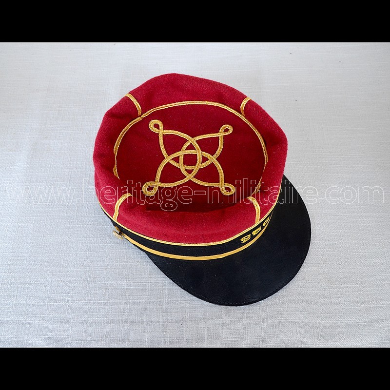 Kepi "Foulard" mod 1884 officer Second Lieutenant 255 rgt French ...