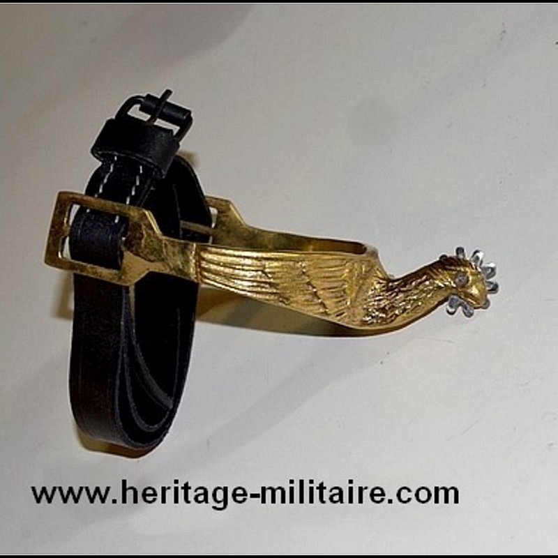 Spurs officer eagle head