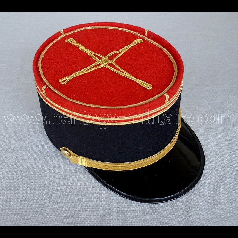 Kepi French Officer Infantry model "Polo 1884" First-Lieutnant
