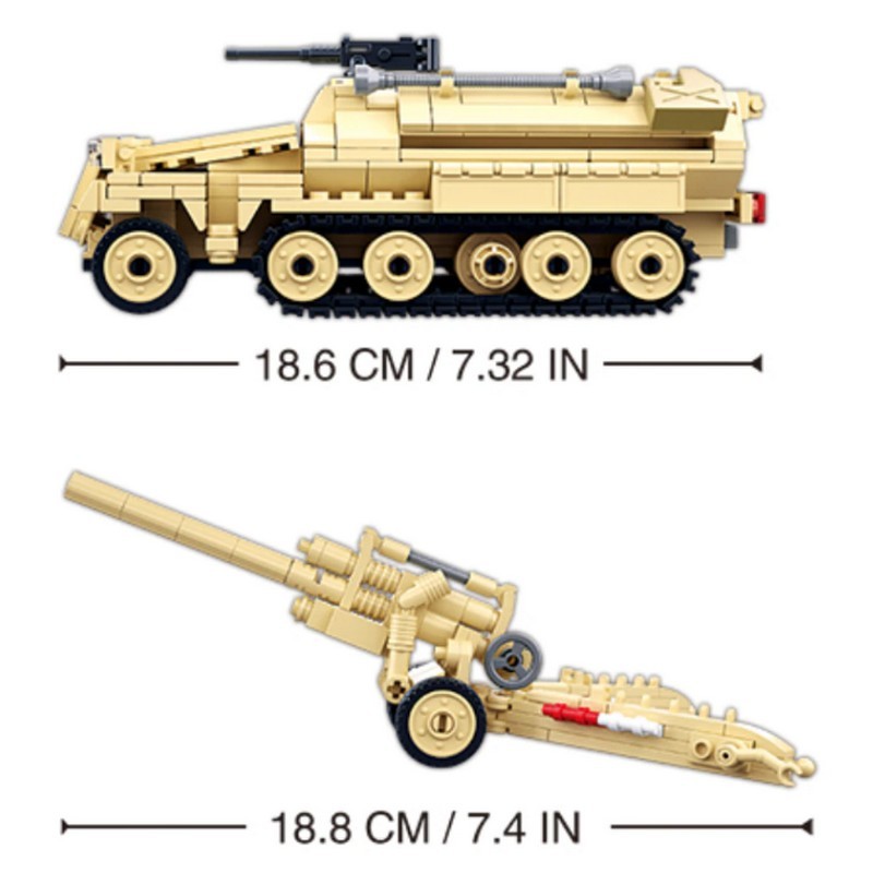 Sluban "German Half Track WWII"