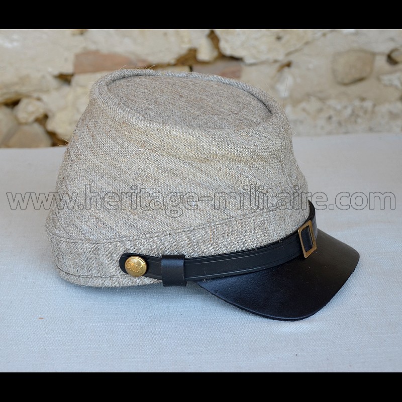 Troop cap model 2 Grey Jeancloth