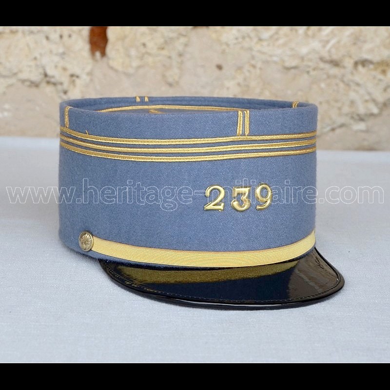 Kepi French Officer model "Polo" blue horizon Captain
