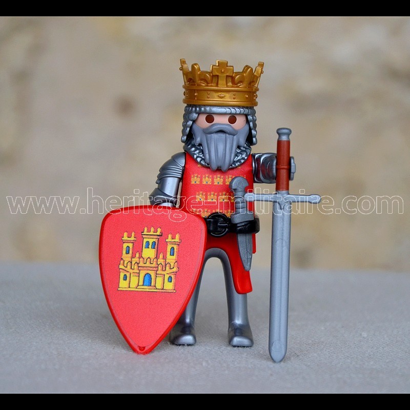 "Playmobil" Médiéval Alphonse VIII Roi de Castille
