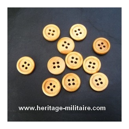 Button wood 12mm