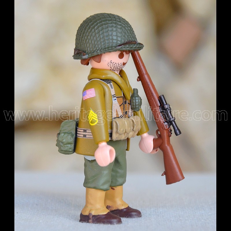 "Playmobil" US Sniper Rangers WWII