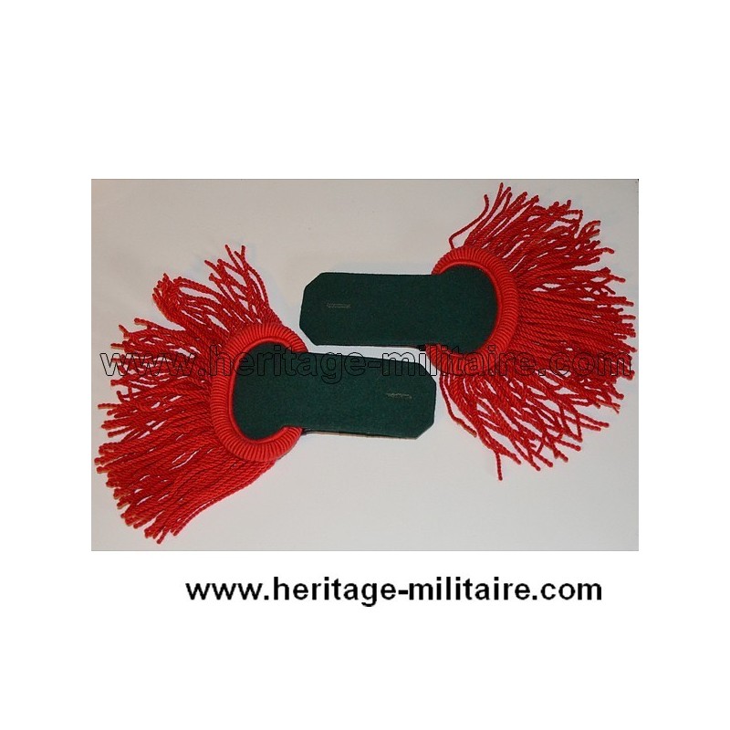 Epaulets French Foreign Legion dress uniform WWII - until present day