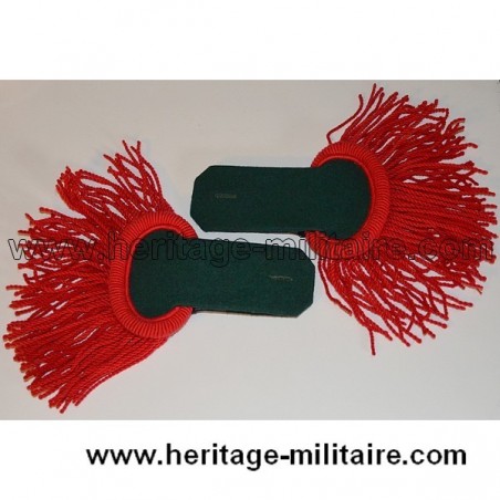 Epaulets French Foreign Legion dress uniform WWII - until present day