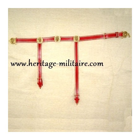 Ceinturon de sabre type officier avec galon