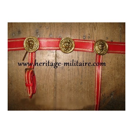 Ceinturon de sabre type officier avec galon