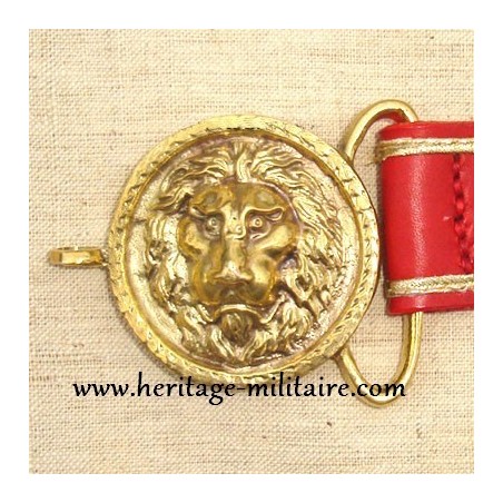 Ceinturon de sabre type officier avec galon