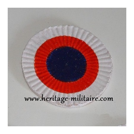 Tricolor cockade leather