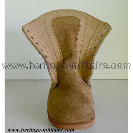 Brodequin Français modèle 1917 Naturel retourné