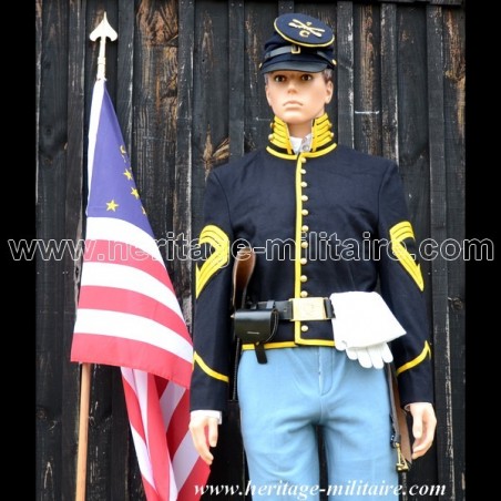 Set uniforme de cavalier "Shell Jacket Cavalry 1854 - 1871" Union.
