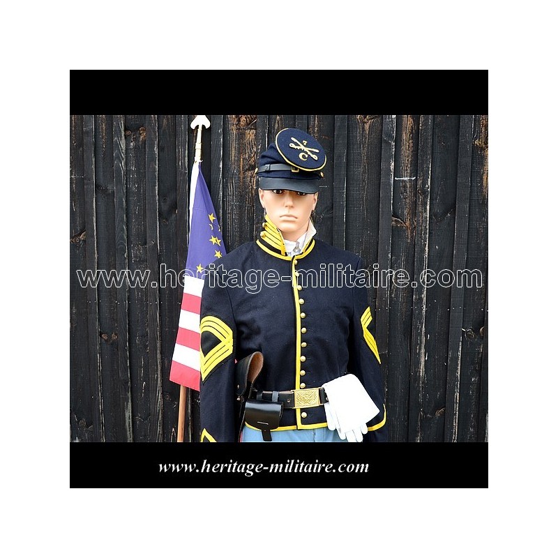 Set uniforme de cavalier "Shell Jacket Cavalry 1854 - 1871" Union.
