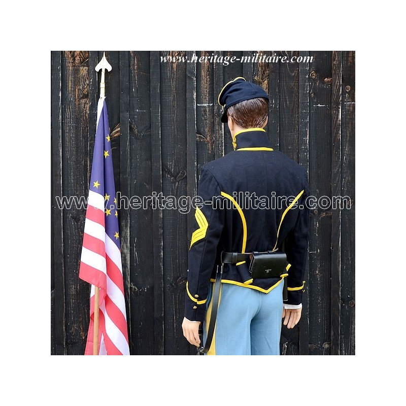 Set uniforme de cavalier "Shell Jacket Cavalry 1854 - 1871" Union.
