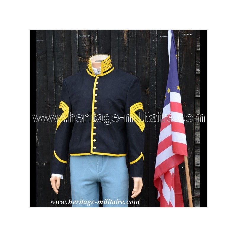 Set uniforme de cavalier "Shell Jacket Cavalry 1854 - 1871" Union.