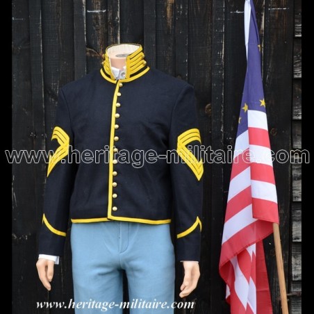 Set uniforme de cavalier "Shell Jacket Cavalry 1854 - 1871" Union.