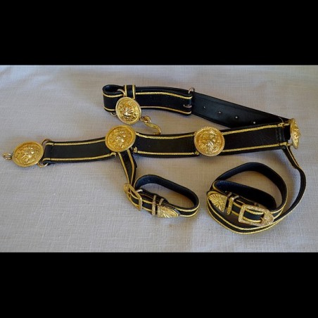 Ceinturon de sabre type officier avec galon