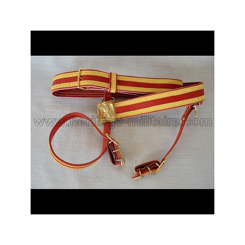 Saber belt type officer "French chevau-legers Lanciers"