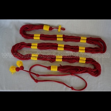 Ceinture écharpe cavalerie légère, hussard et chasseur, mod troupe