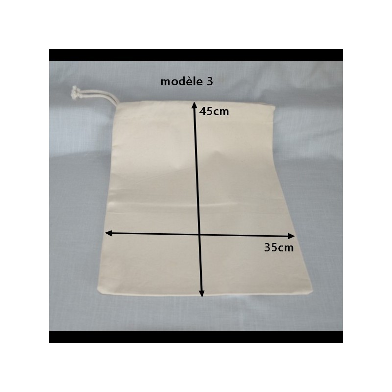 Canvas bags with rope 4 sizes